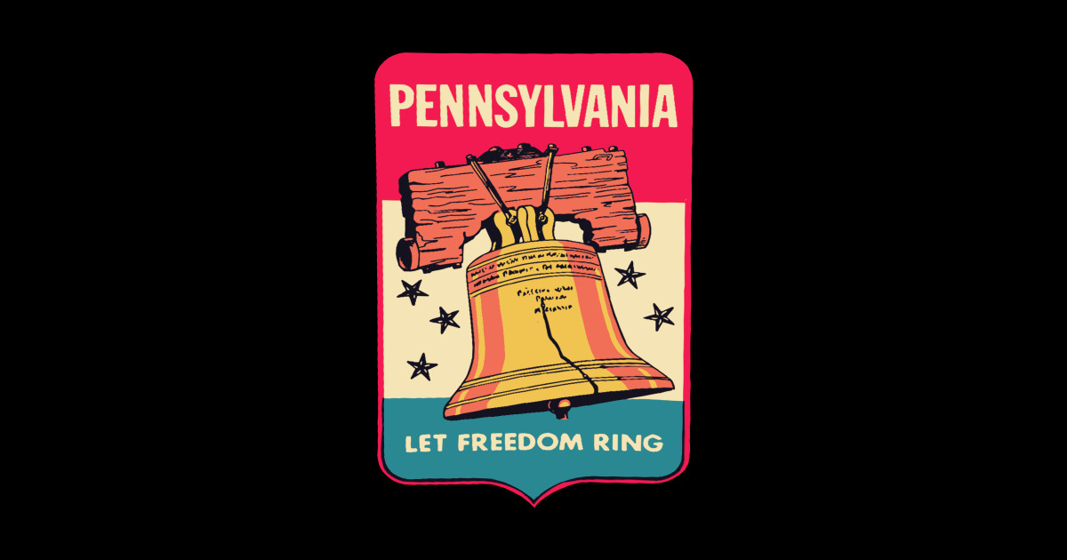 Liberty Bell Decal Design - Liberty Bell - Sticker | TeePublic