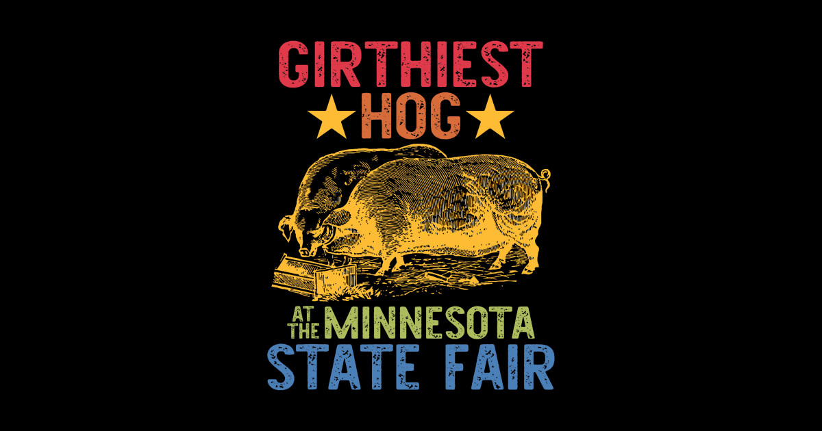 Girthiest Hog At The Minnesota State Fair Animals Vintage Farm ...