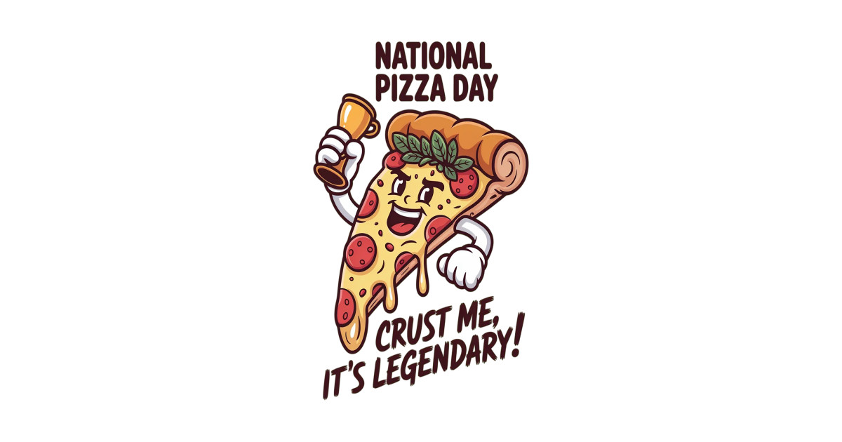 National Pizza Day Crust Me Its Legendary Pizza Pun - National Pizza ...