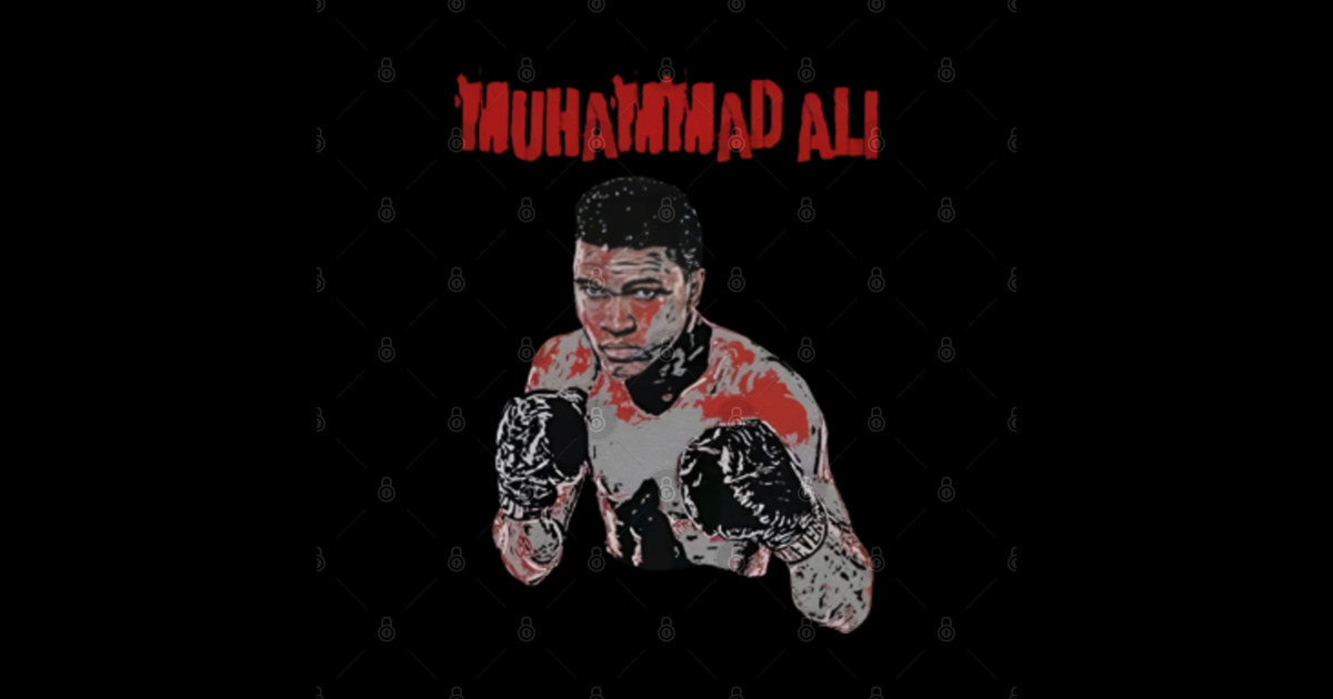 Muhammad ali art - Muhammad Ali - Sticker | TeePublic