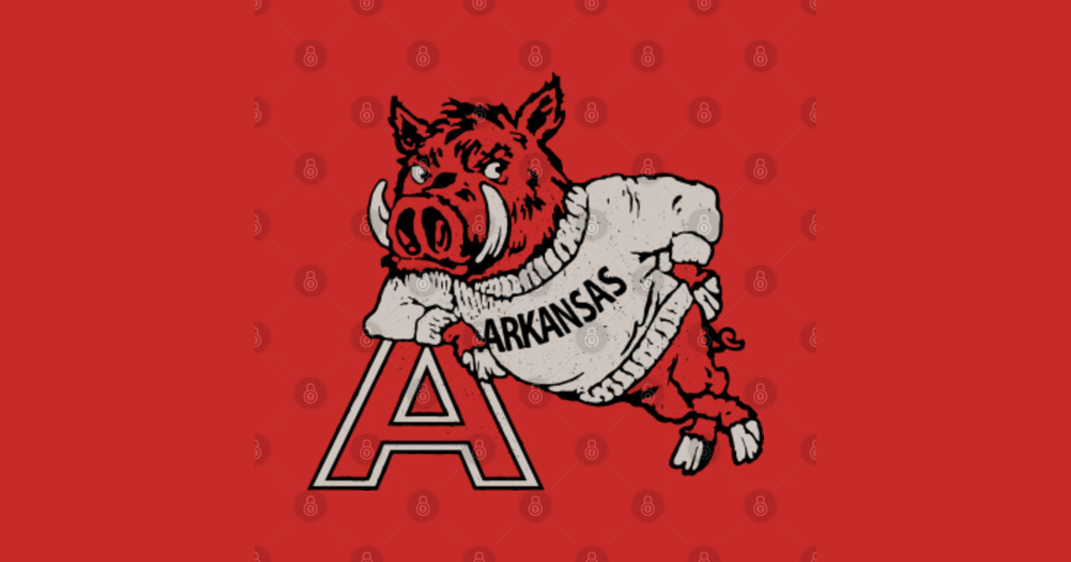 Arkansas wild boar - Arkansas Boar - T-Shirt | TeePublic