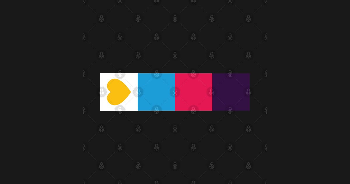 Minimalistic Poly Pride Flag - Poly - T-Shirt | TeePublic