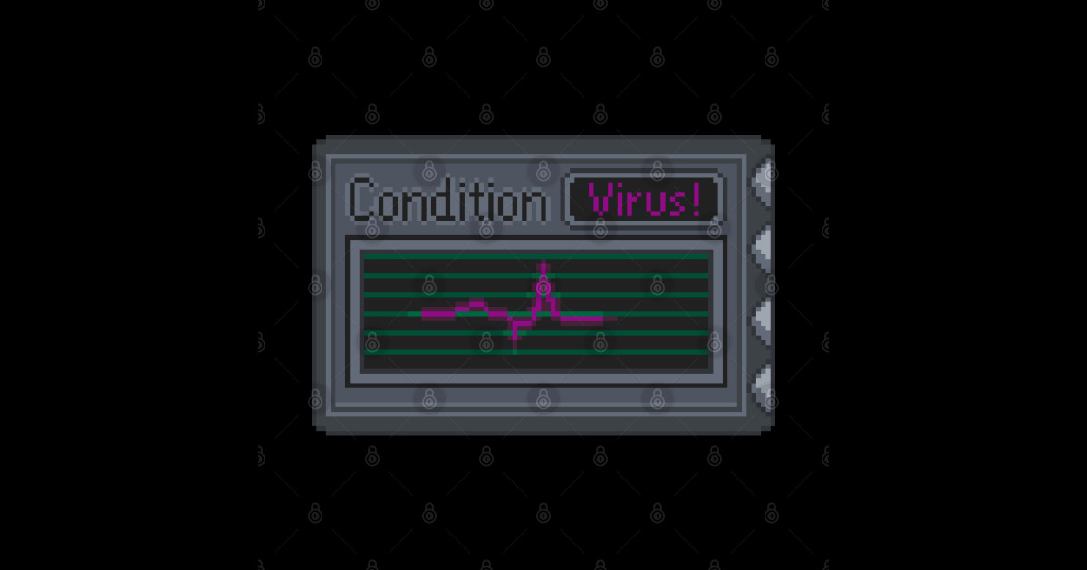 Resident Evil Virus Pixel Art - Resident Evil - Sticker | TeePublic