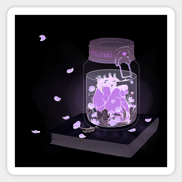 Undertale-Perseverance - Undertale - Sticker | TeePublic