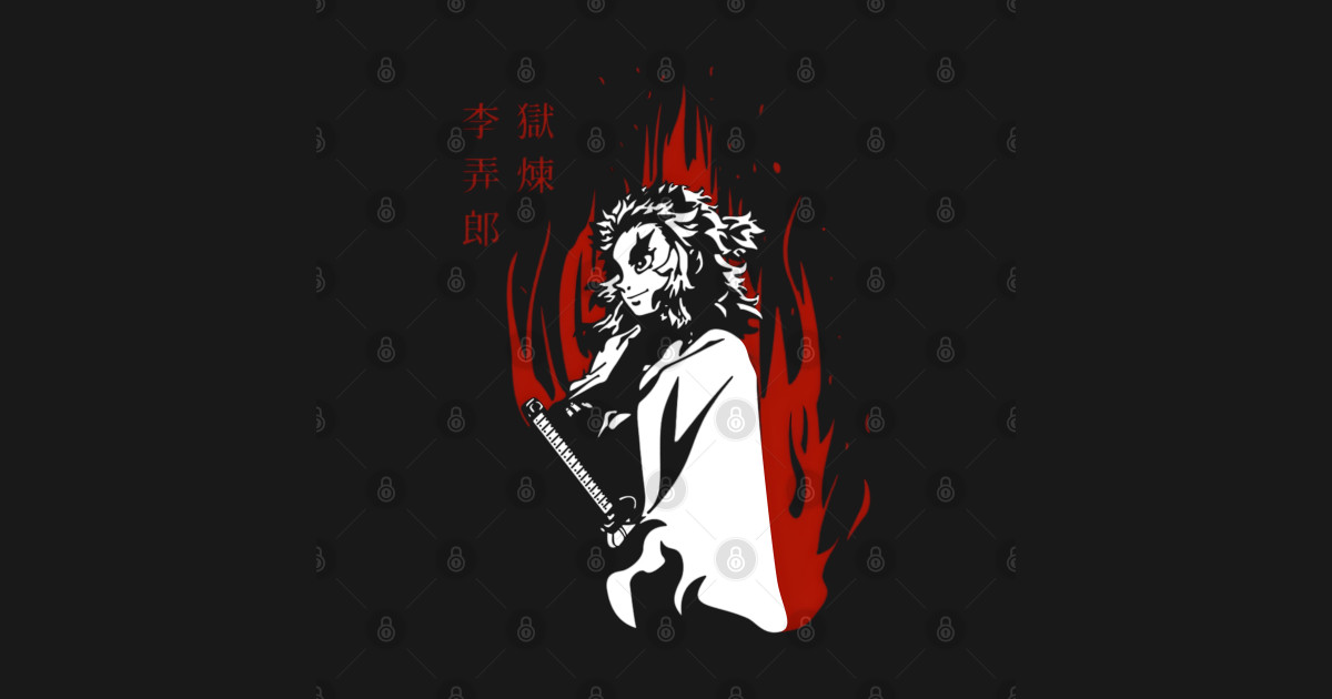 Rengoku Kyoujuro - Rengoku Anime Fan - T-Shirt | TeePublic