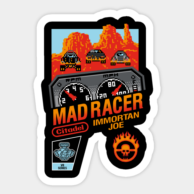 Mad Racer - Mad Max - Sticker | TeePublic