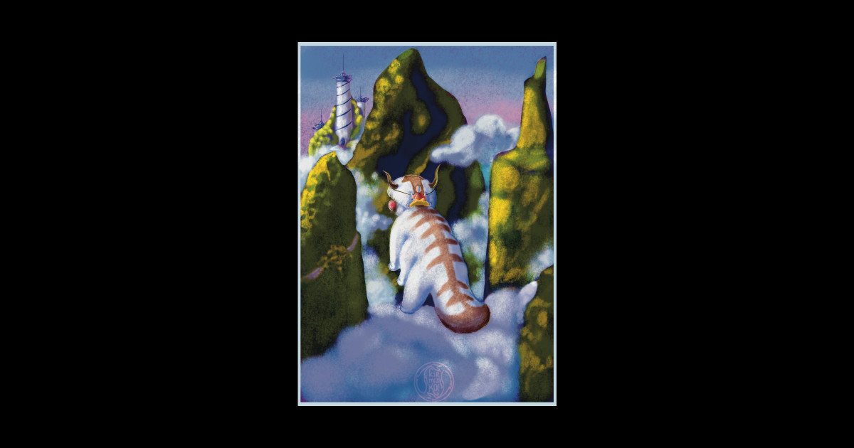 Appa and Aang - Avatar The Last Airbender - Posters and Art Prints ...