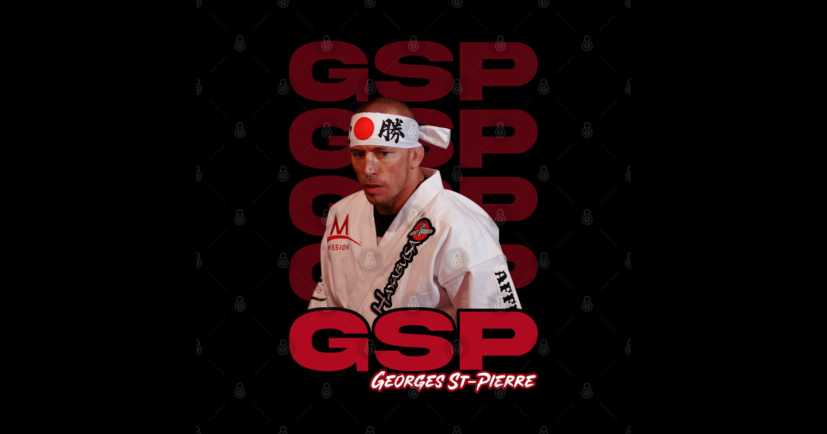 Georges St-Pierre Walkout GSP - Georges St Pierre - Sticker | TeePublic