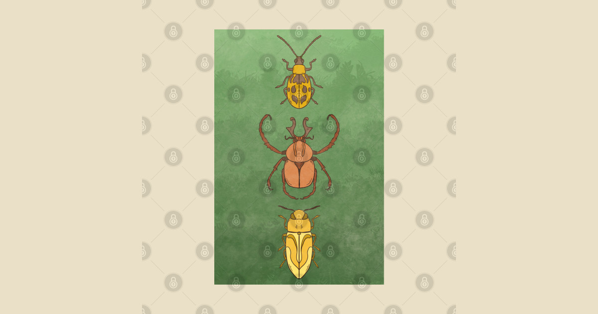 Distressed Beetles - Beetle - T-Shirt | TeePublic