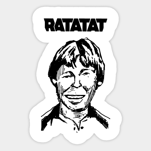 Ratatat Limited logo - Ratatat Band - Sticker | TeePublic
