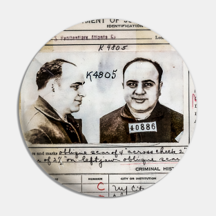 Chicago 1926 Al Capone Gangster Pins and Buttons for Sale | TeePublic