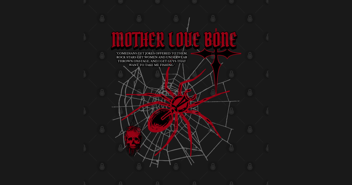 Mother Love Bone // Spide - Mother Love Bone - T-Shirt | TeePublic