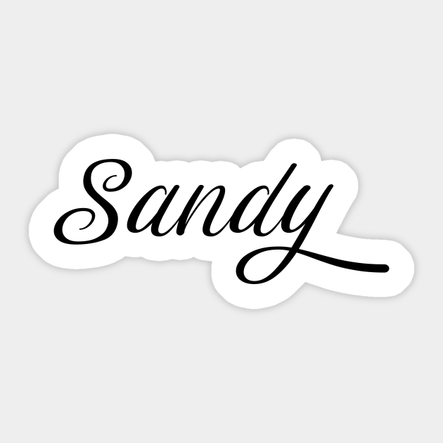 Name Sandy - Sandy - Sticker | TeePublic