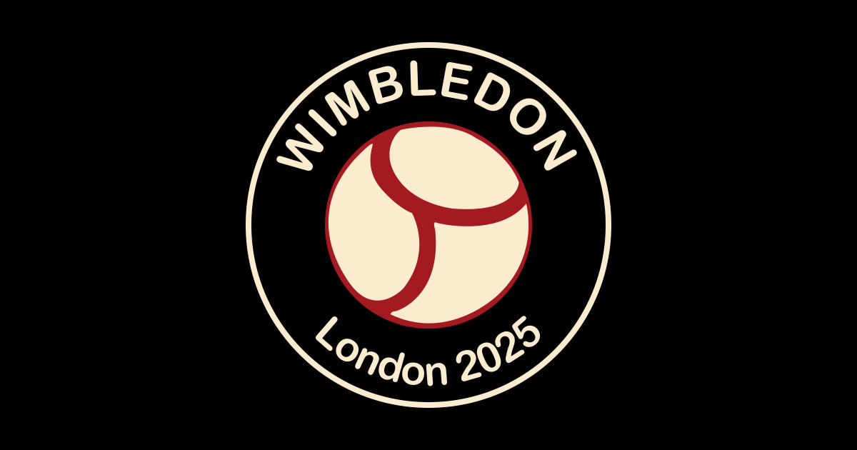 Wimbledon 2025. - Wimbledon - Sticker | TeePublic