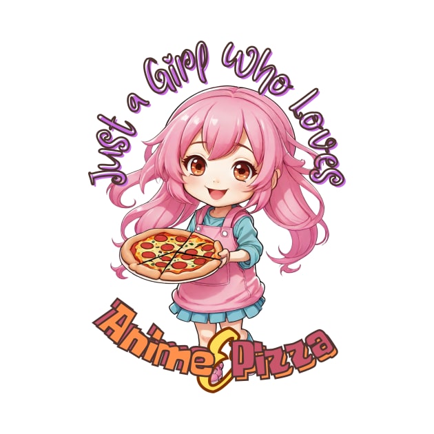 Kawaii Pizza Lover - Anime-Inspired Chibi Art - Anime And Manga - T ...