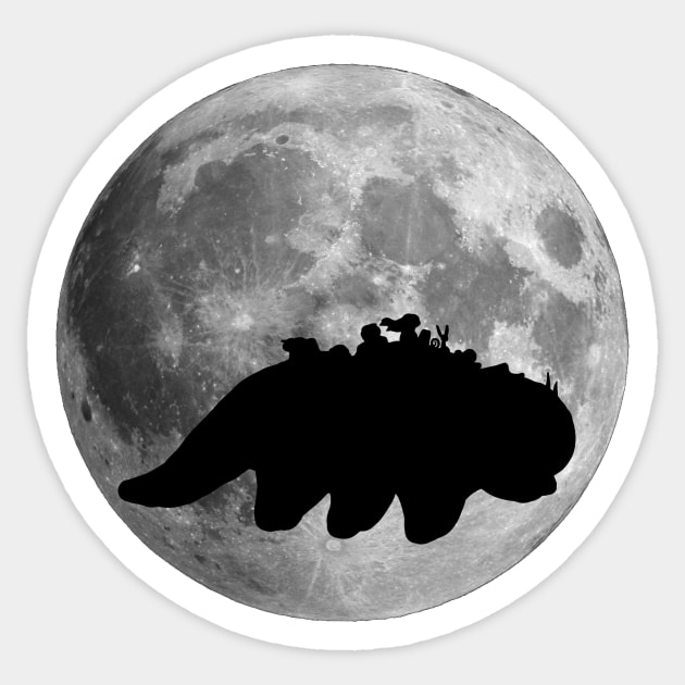 Team Avatar Moon - Team Avatar - Sticker | TeePublic