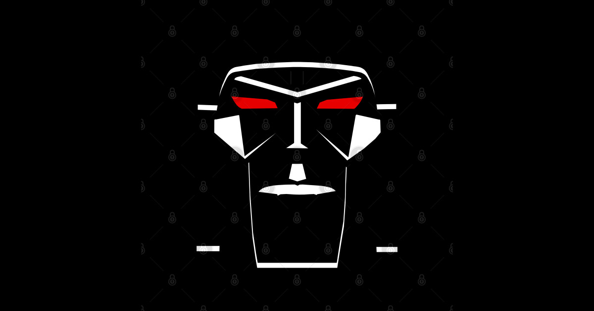 BIG FACE MEGATRON - Robzilla - Sticker | TeePublic