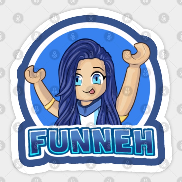 Funneh Logo - Funneh - Sticker | TeePublic