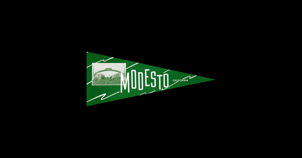 1932 Modesto California - California - Sticker | TeePublic