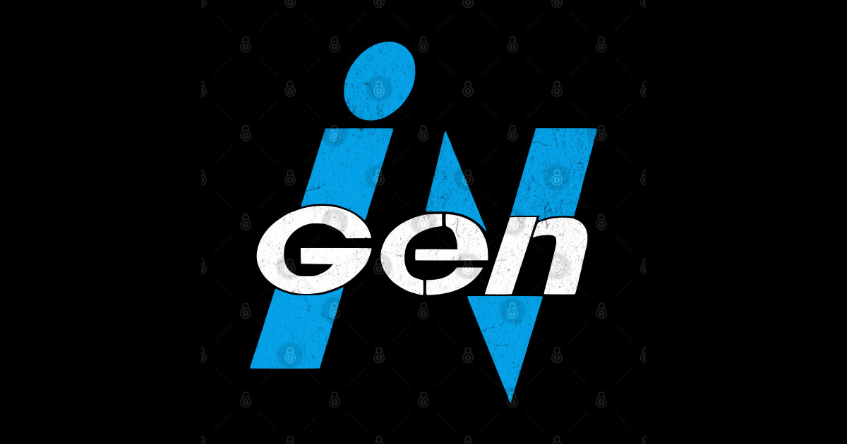 INGEN - vintage logo - Jurassic Park - Sticker | TeePublic