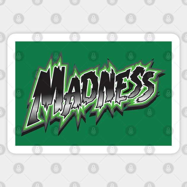 Madness Sports Logo - Madness - Sticker | TeePublic