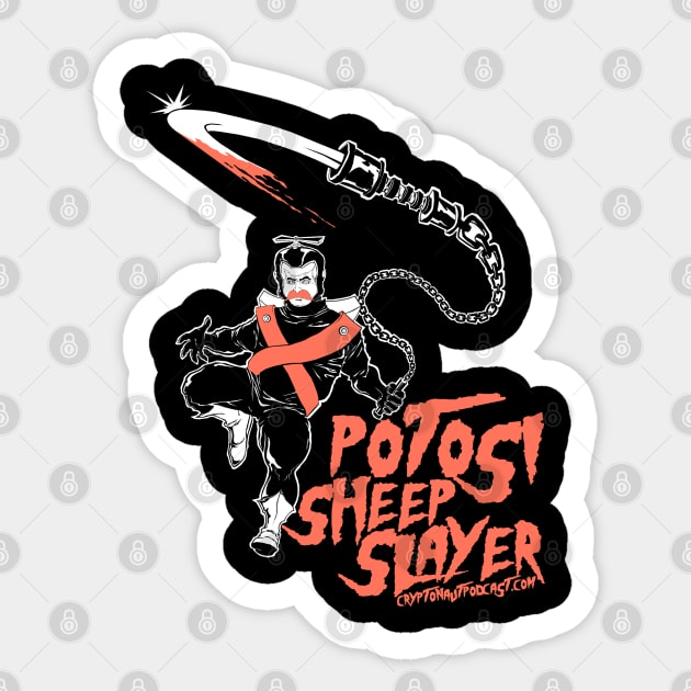 Potosi Sheep Slayer - Alien - Sticker | TeePublic