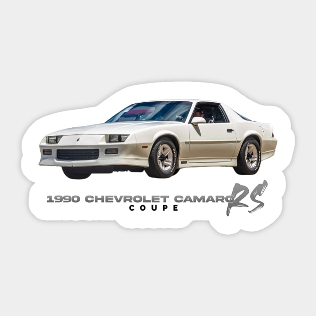 1990 Chevrolet Camaro RS Coupe - 1990 Chevrolet Camaro Rs - Sticker ...