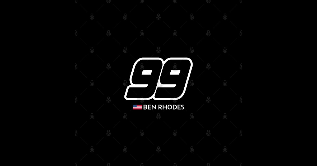 Ben Rhodes #99 2023 NASCAR Design - Ben Rhodes - Sticker | TeePublic