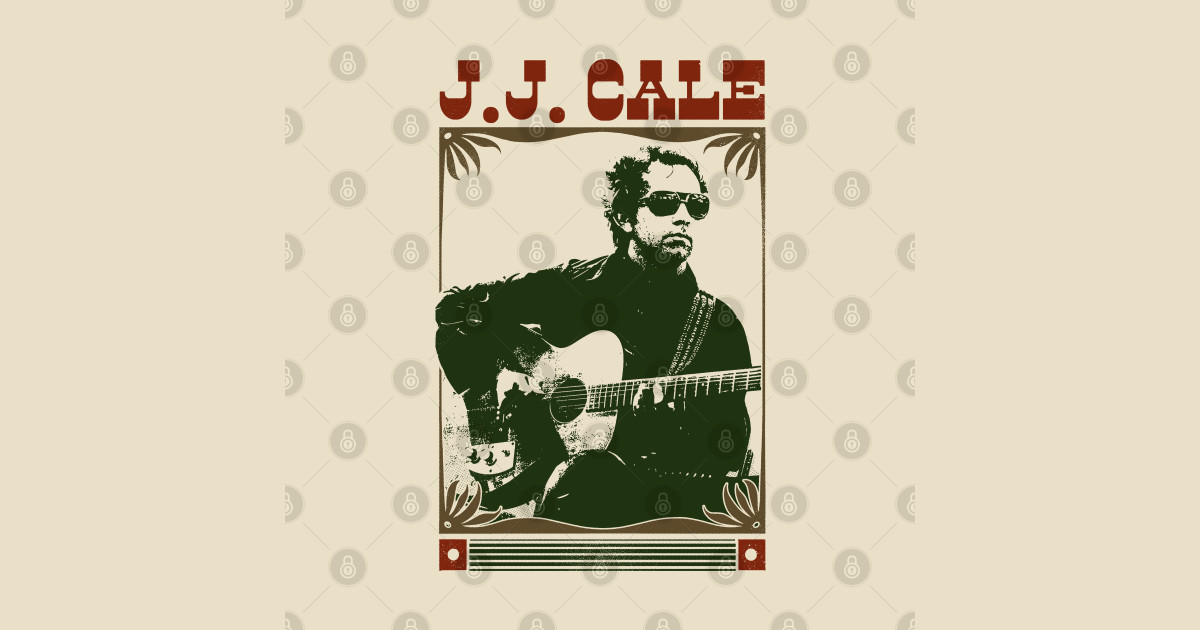 J.J. Cale ---- Retro Fan Design - Jj Cale - T-Shirt | TeePublic