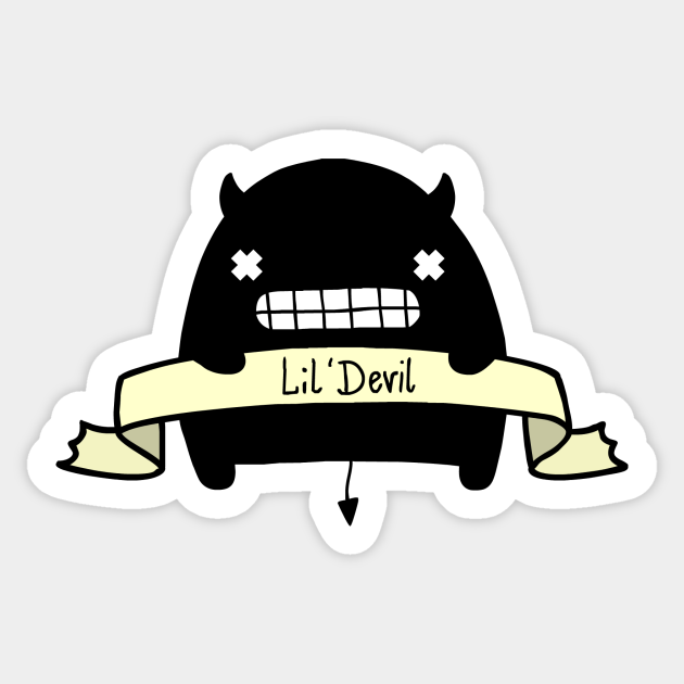 Lil'Devil - Gift Idea - Sticker | TeePublic