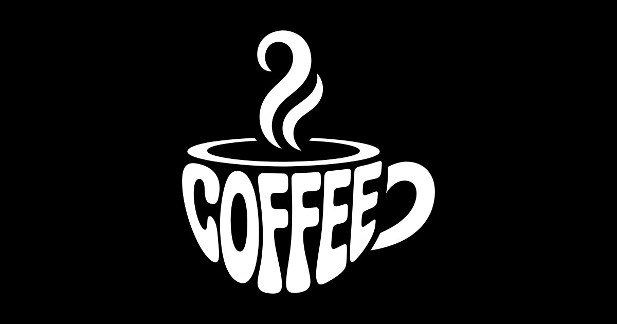 Coffee - Cool Café Logo - Coffee - Sticker | TeePublic