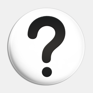 Confused Question Mark Pattern Pins and Buttons for Sale | TeePublic