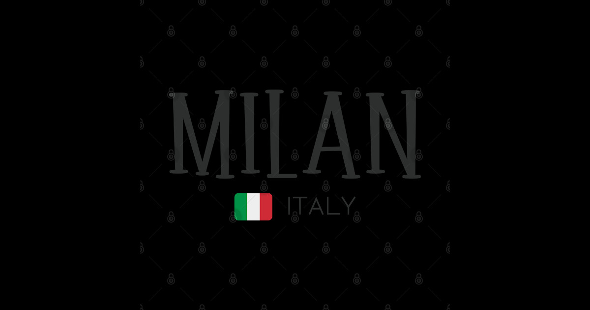 Milan - Italy - Milan - Sticker | TeePublic