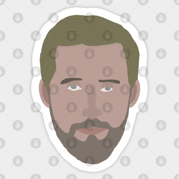 Ryan Gosling Head - Ryan Gosling - Sticker | TeePublic