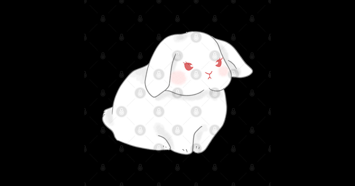 cute round angry rew holland lop rabbit | Bunniesmee - Easter Rabbit ...