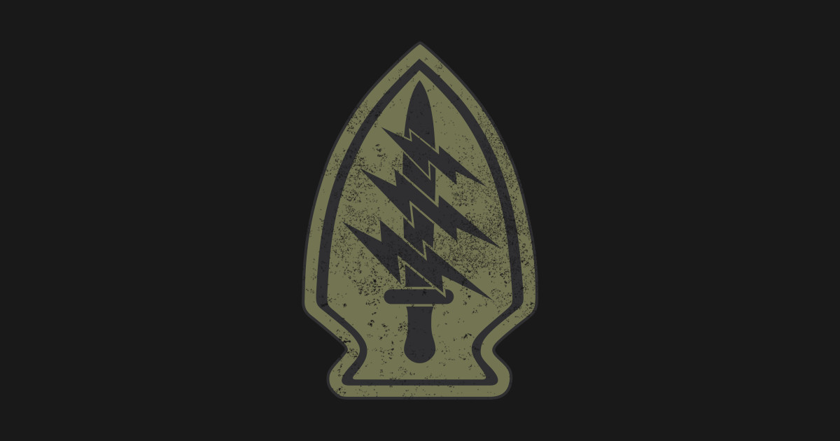 1st Special Forces Command (Airborne) (distressed) - Us Army Special ...