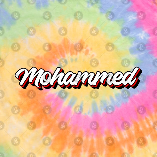 Mohammed name - cool 70s retro font - Mohammed Name Cool 70s Retro Font ...