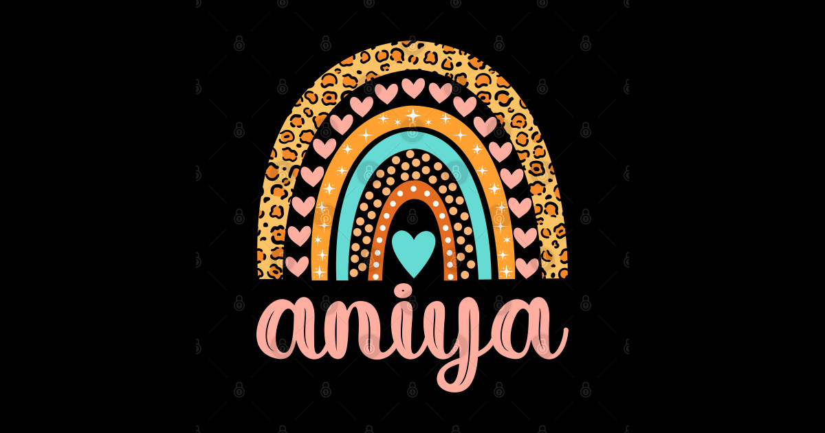 Aniya Name Aniya Birthday Aniya Posters And Art Prints Teepublic