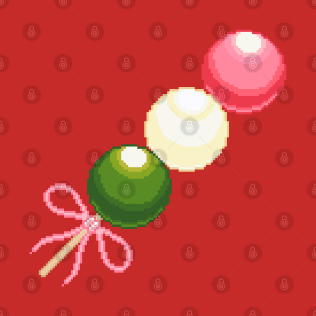 Mochi Pixel Art - Mochi - T-Shirt | TeePublic
