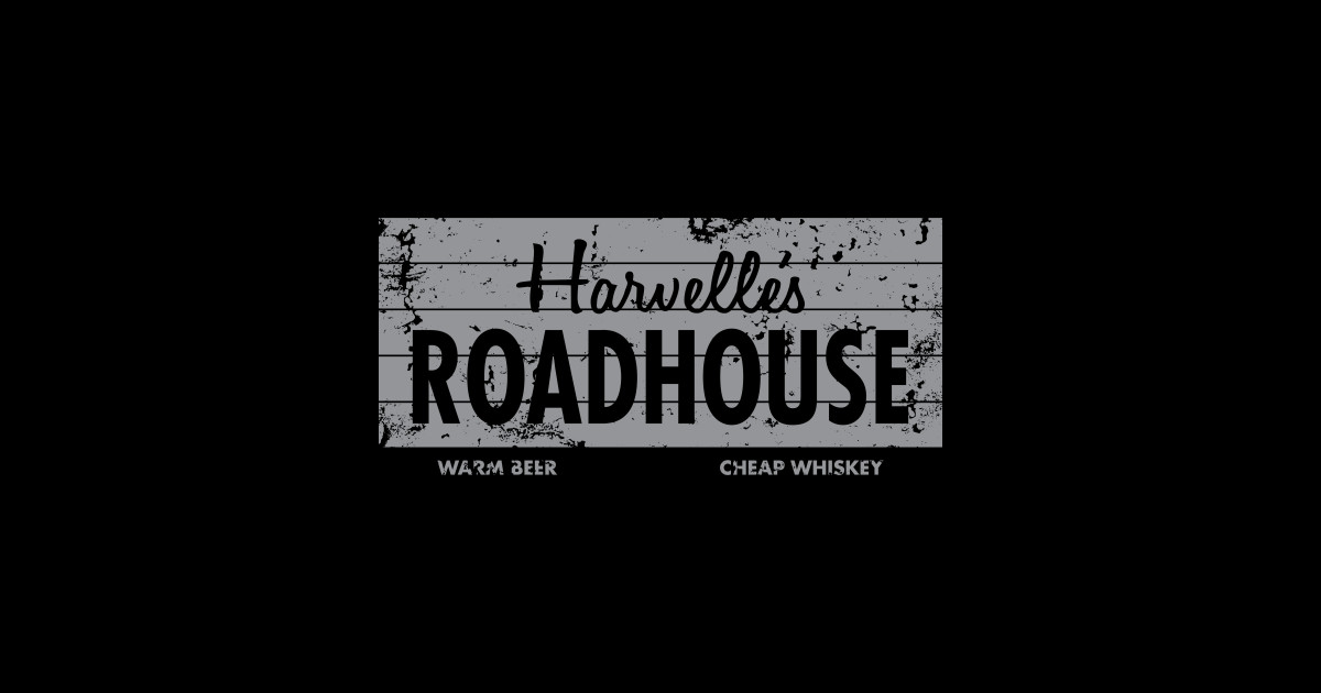 Harvelle's Roadhouse - Supernatural Roadhouse - Sticker | TeePublic