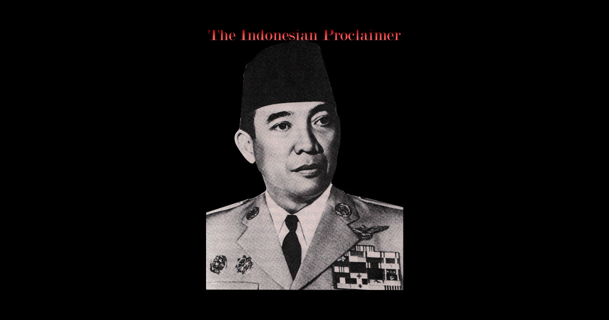 soekarno - President - Sticker | TeePublic