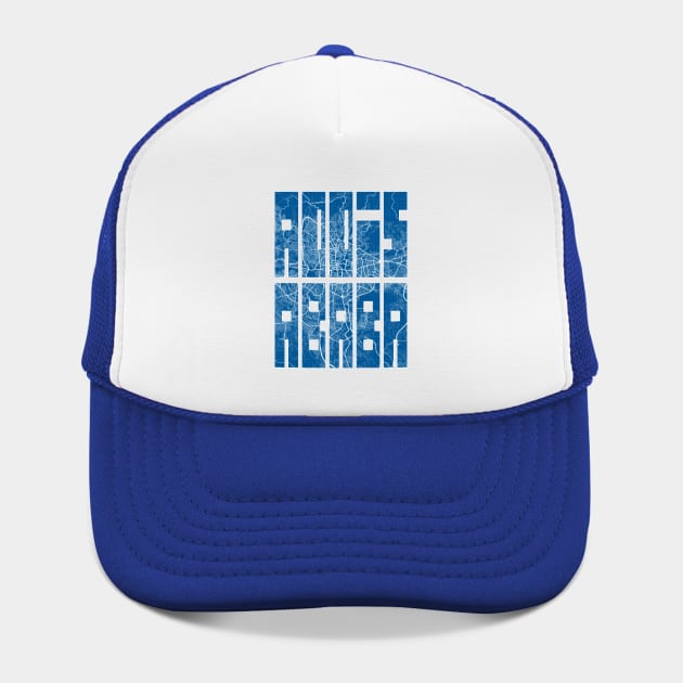 Addis Ababa, Ethiopia City Map Typography - Blueprint - Addis Ababa ...