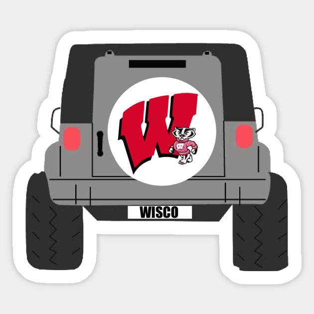 Wisco Car Design - Wisco - Sticker | TeePublic