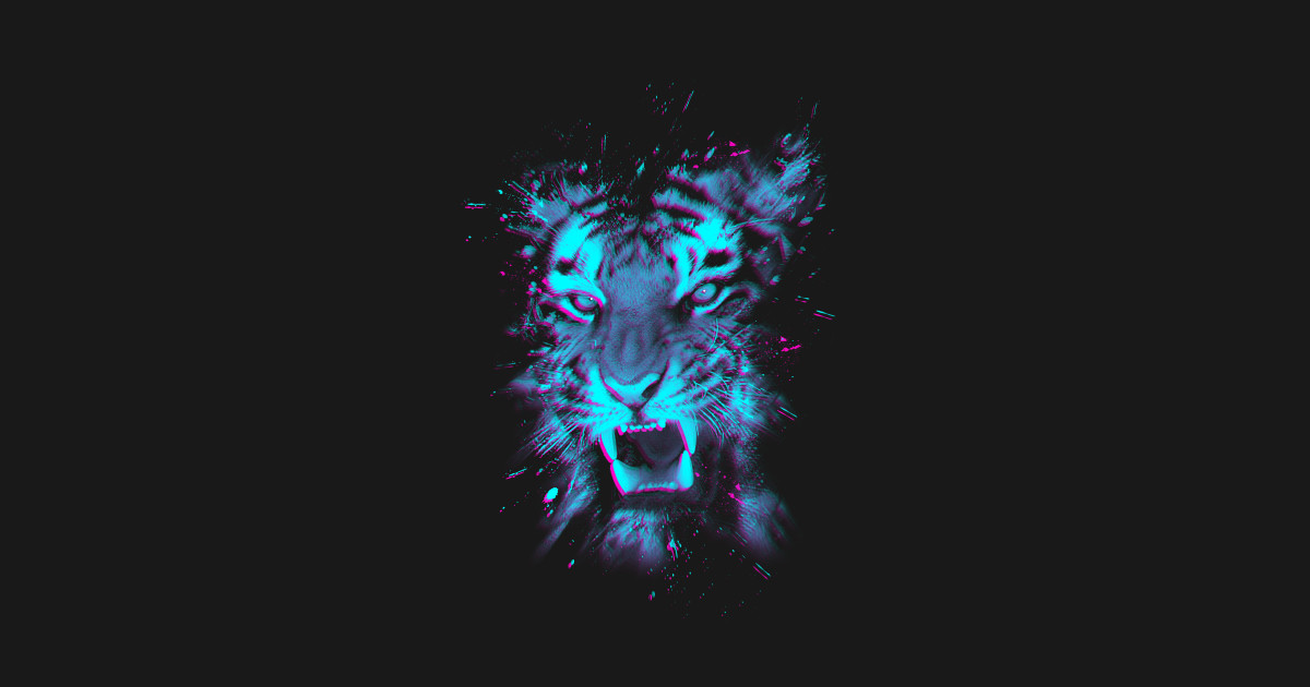 Stealth Mode - Tiger - T-Shirt | TeePublic