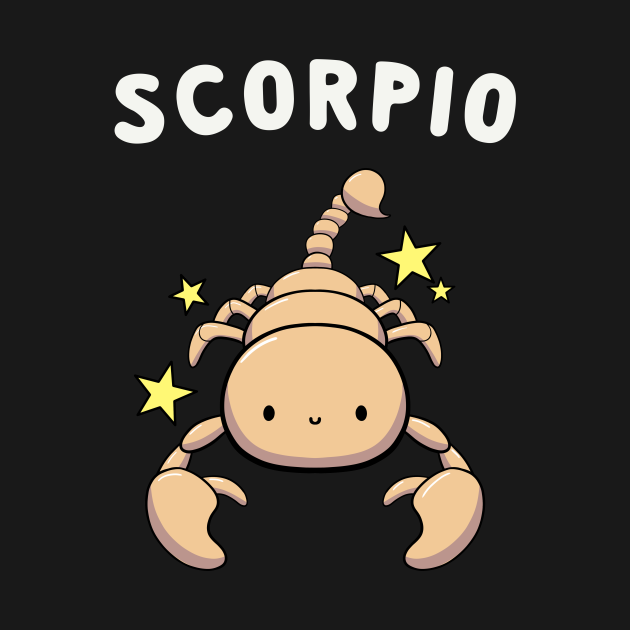 Scorpio Cute Scorpion Drawing for Zodiac / Star Sign - Scorpio Sign ...