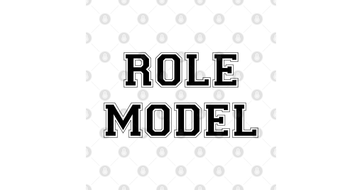Role Model (Black Text Version) - Role Model - T-Shirt | TeePublic