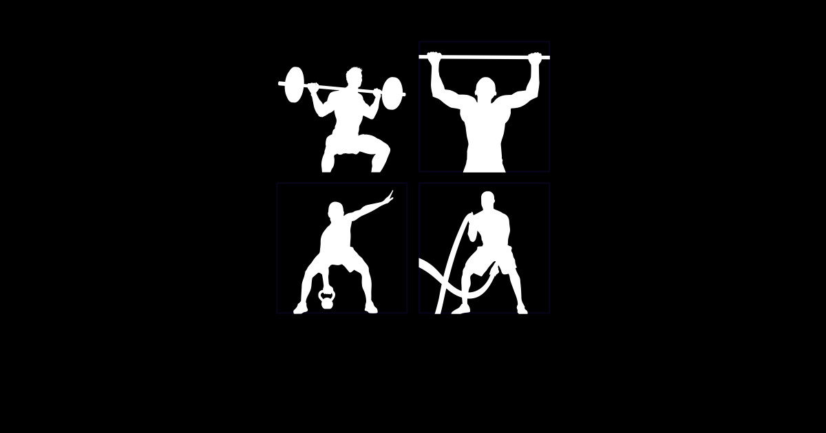 Installing Muscles Loading - Working Out - Sticker | TeePublic