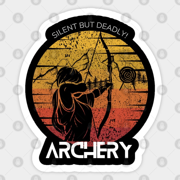 ARCHERY | Wear your sport - Archery - Sticker | TeePublic