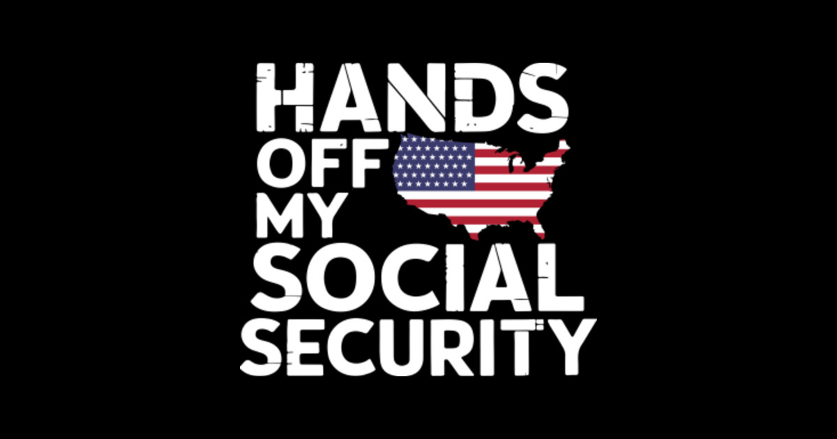 Hands Off My Social Security - Hands Off My Social Security - Sticker ...