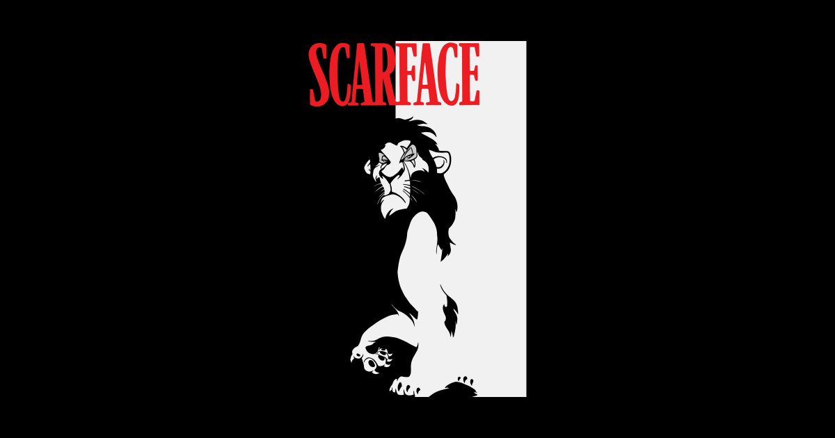 Scarface - Cartoon - T-Shirt | TeePublic